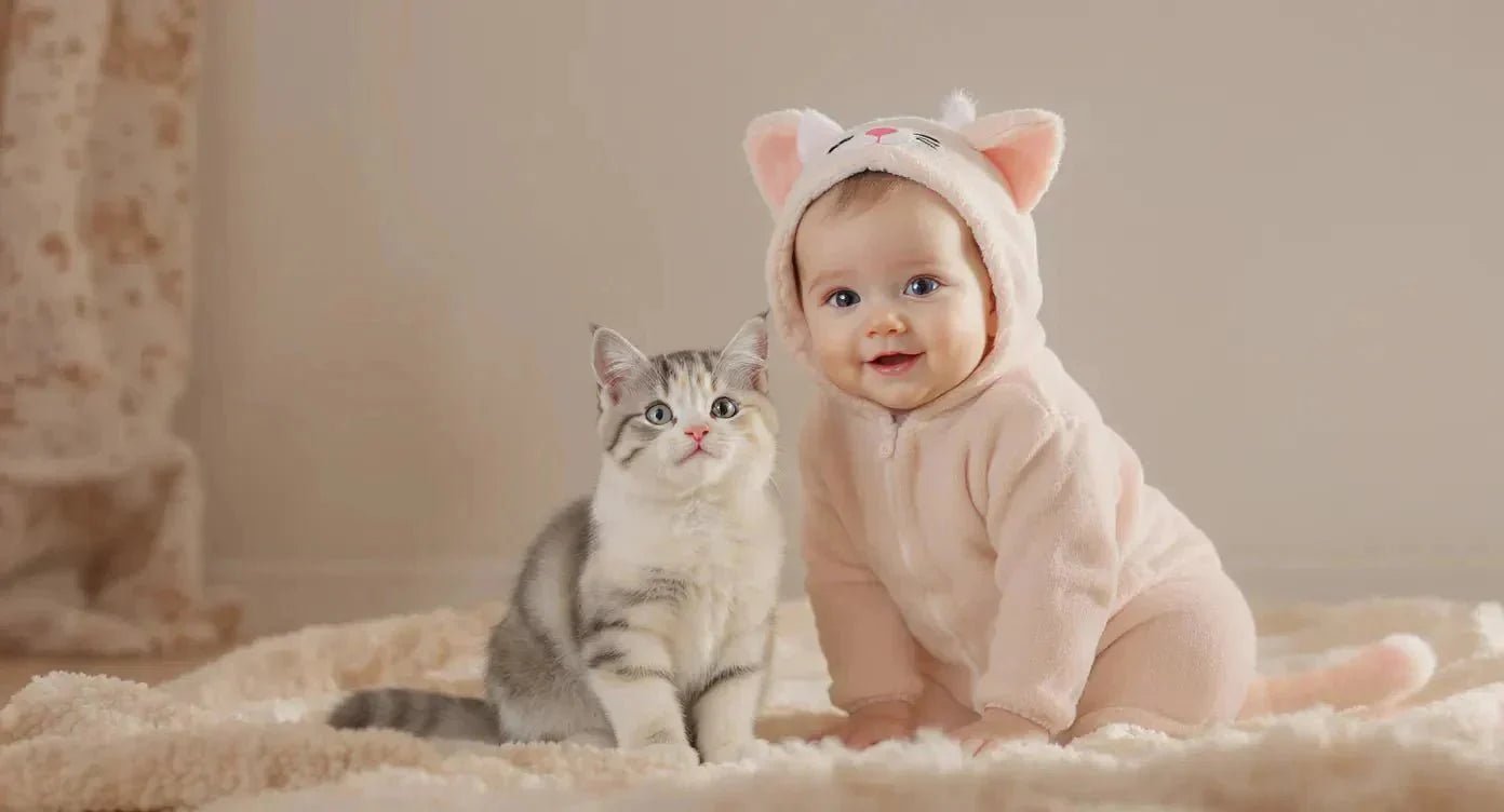 Adorable Baby Clothes with Cats - Shop Now – MOSSRIVER