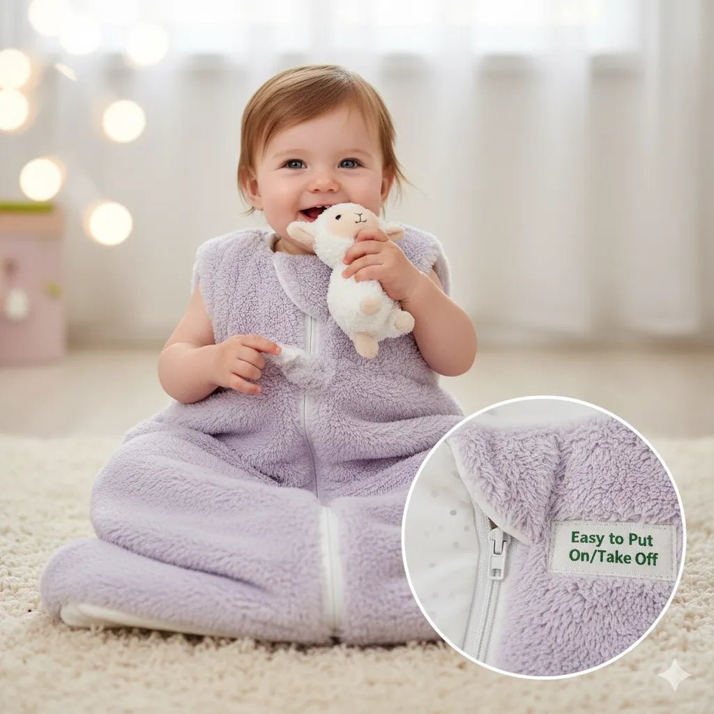 Cozy Bamboo Sleep Sacks for Girls - Soft & Safe – MOSSRIVER