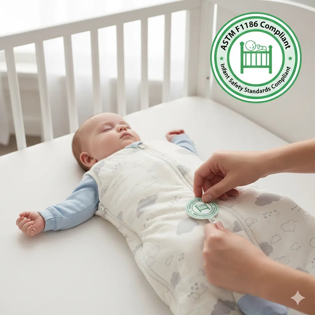Halo Bamboo Sleep Sack Large - Cozy & Safe Baby Wear – MOSSRIVER