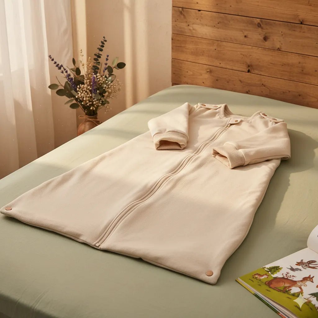 Bamboo Sleep Sack with Sleeves for Comfortable Sleep – MOSSRIVER